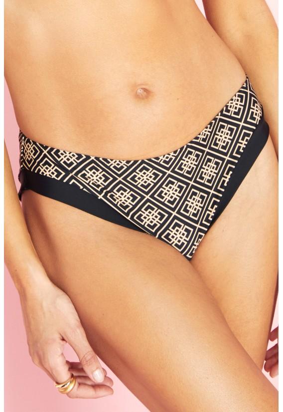 Braga de bikini Selmark ,estampado geometrico muy en tendencia. - Azahar Lencería