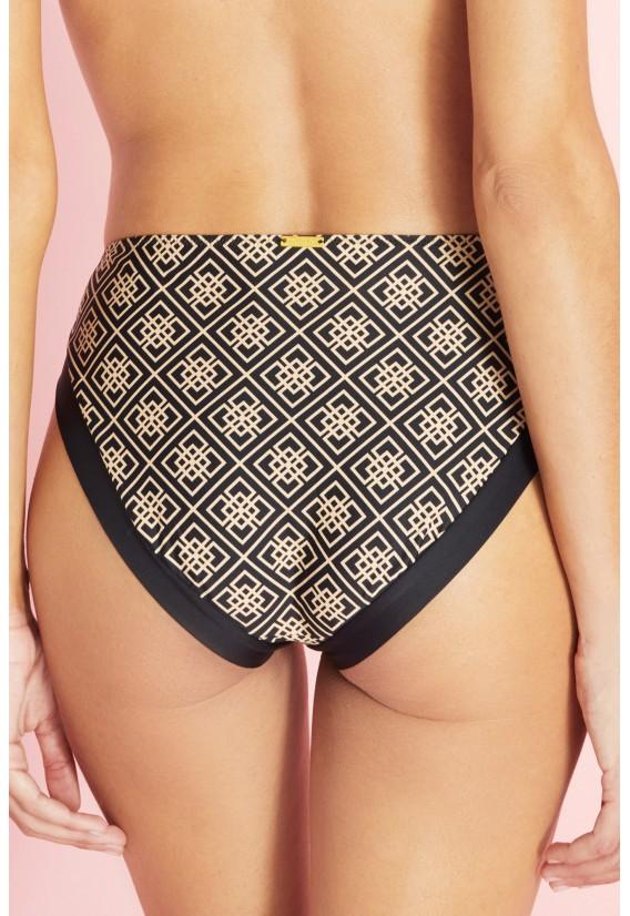 Braga de bikini Selmark ,estampado geometrico muy en tendencia. - Azahar Lencería